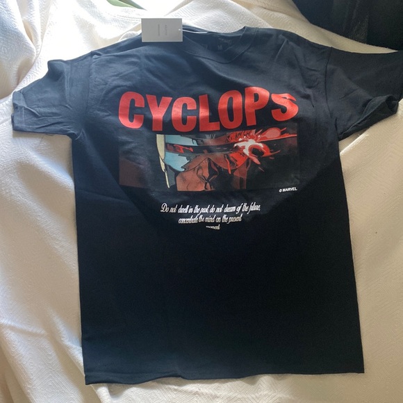 Marvel | Shirts | New Cyclops Marvel Tshirt 0 Cotton Medium Graphic Tee ...